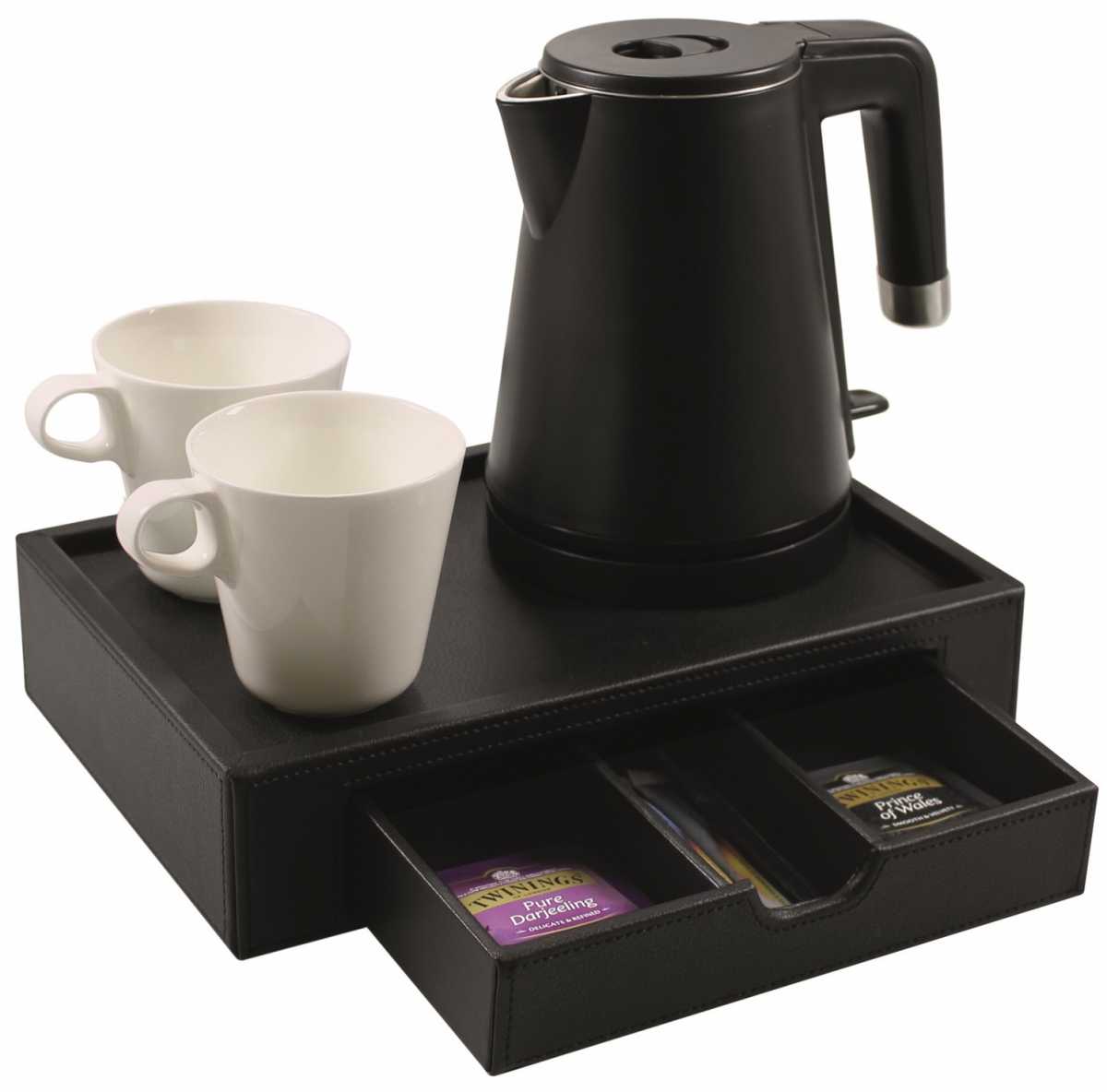 CROWN INTERNATIONAL Welcome Tray with Drawer